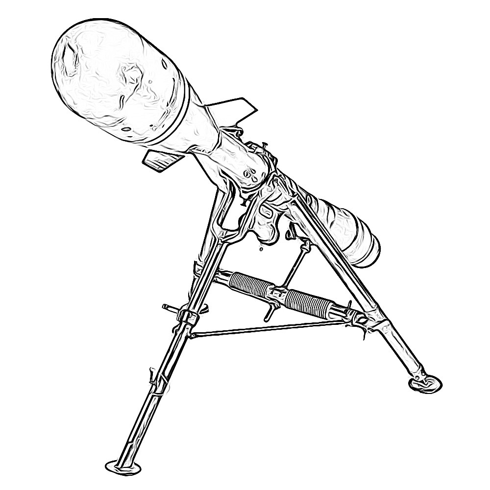 120mm M28 Light Tactical Nuclear Recoilless Rifle (Davy Crockett)