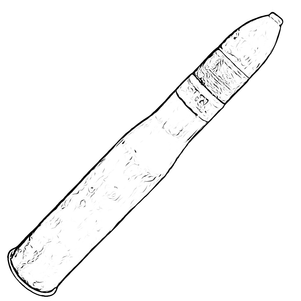 37mm Semi-Automatic Anti-Aircraft Gun (37x203mm-R) - 37mm Prototype ...