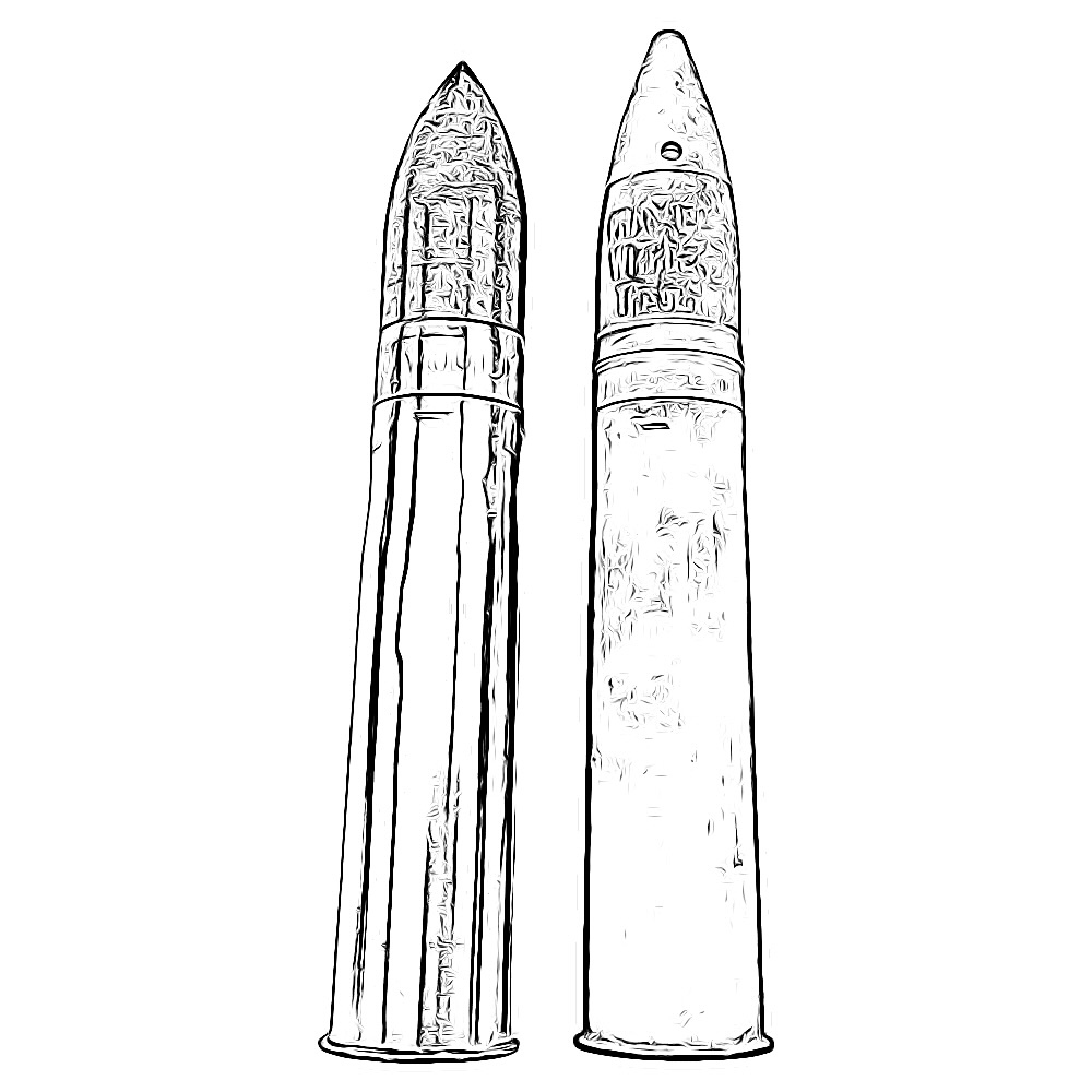 37mm M1/M1A2 Anti-Aircraft Guns, and M9 Autocannon Ammunition