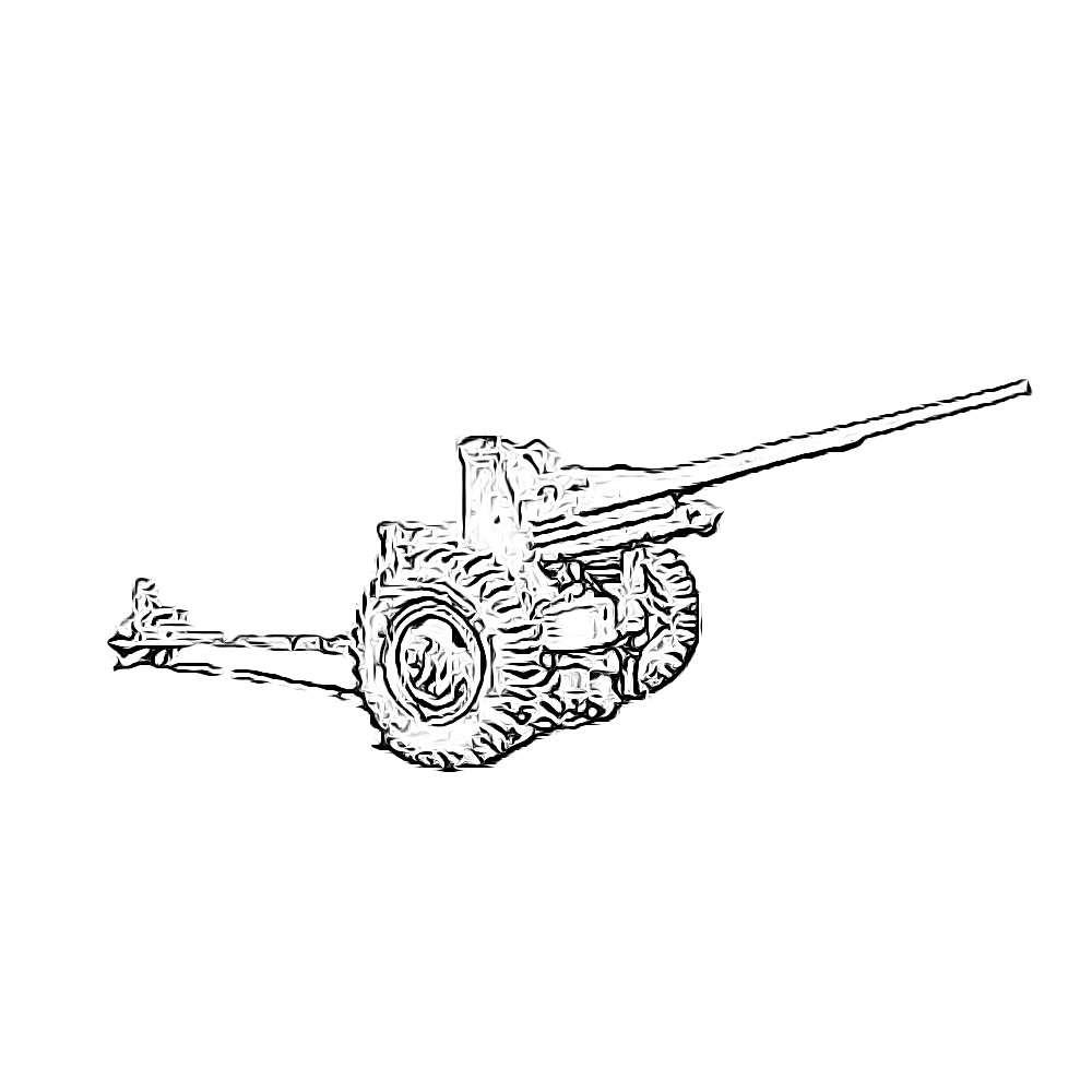 57mm M1 Anti-Tank Gun listing of all available items