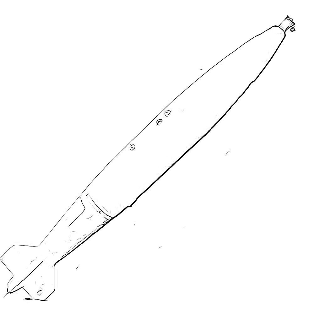 1000-pound Mk83 General Purpose Bomb listing of all