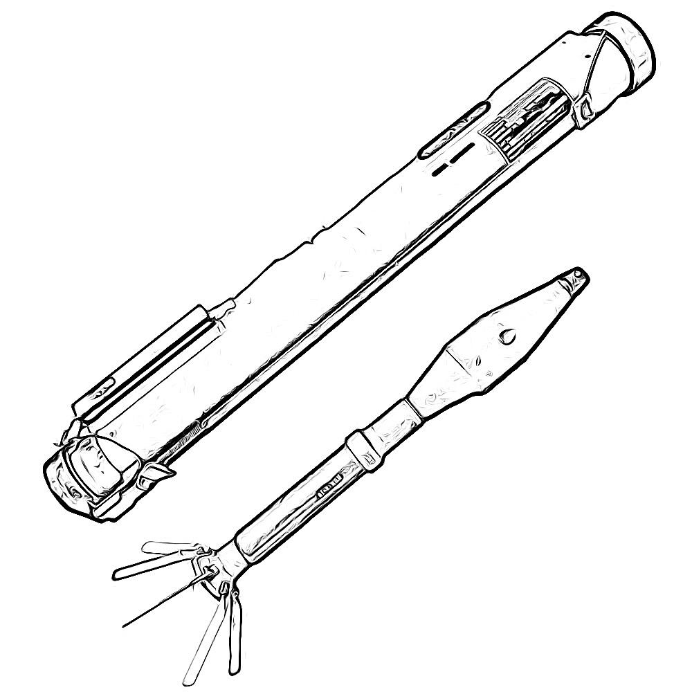 66mm M72 Series Light Anti-Tank Weapon Systems (LAW)