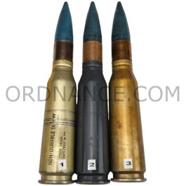 30mm Non-Durable Dummy Rounds 30x167mm Approx length 11"