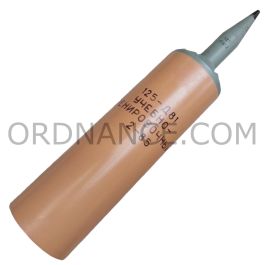 Soviet 125mm APFSDS-T with propellent charge in box